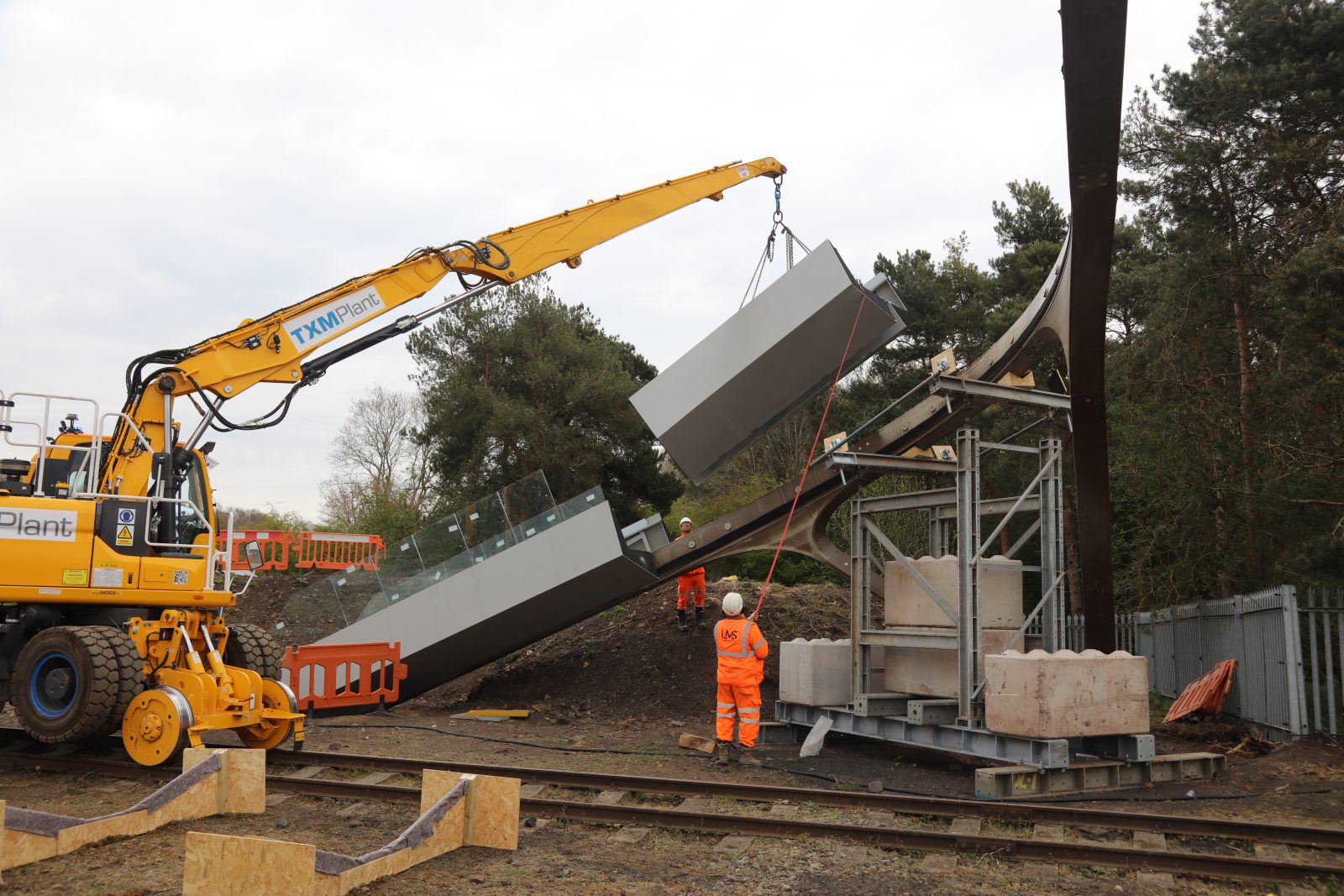 Knight creates prototype rail footbridge ahead of planned rollout