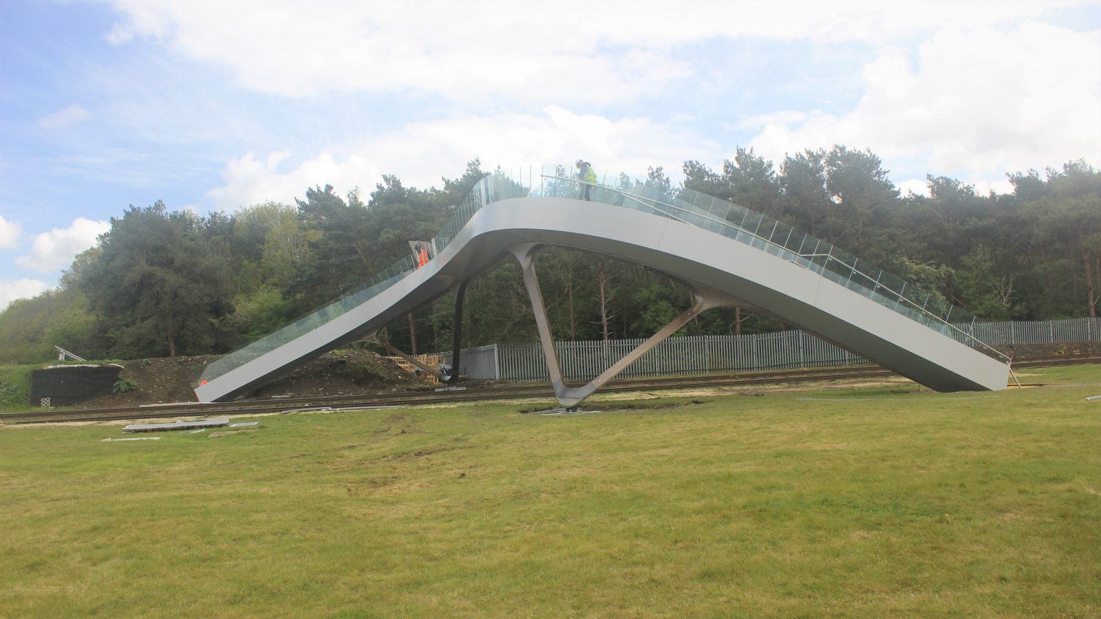 Knight creates prototype rail footbridge ahead of planned rollout