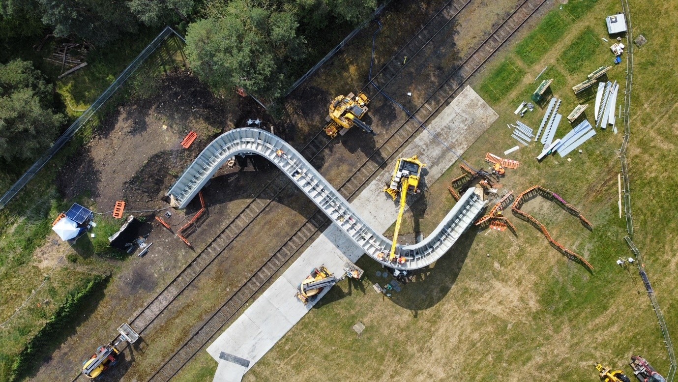 Knight creates prototype rail footbridge ahead of planned rollout