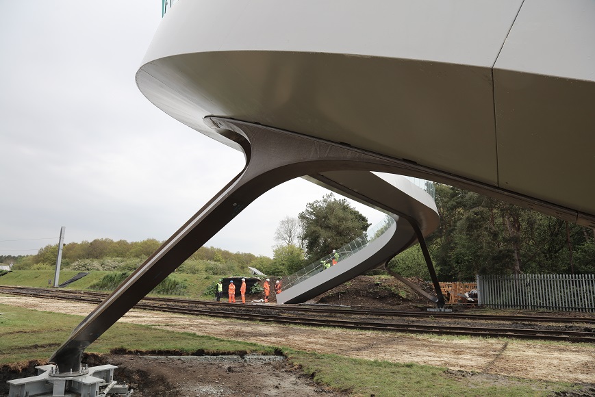 Knight creates prototype rail footbridge ahead of planned rollout