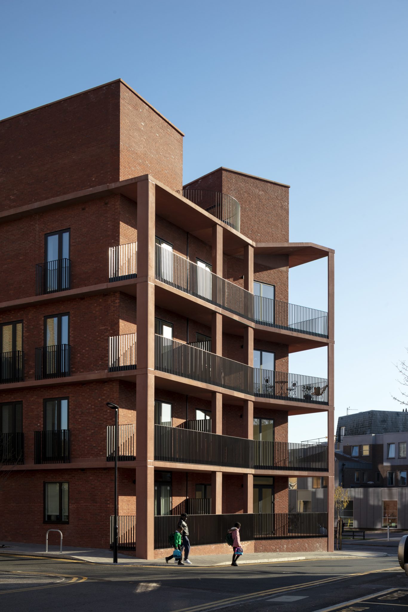 Habitable façades: Hackney housing blocks by Henley Halebrown