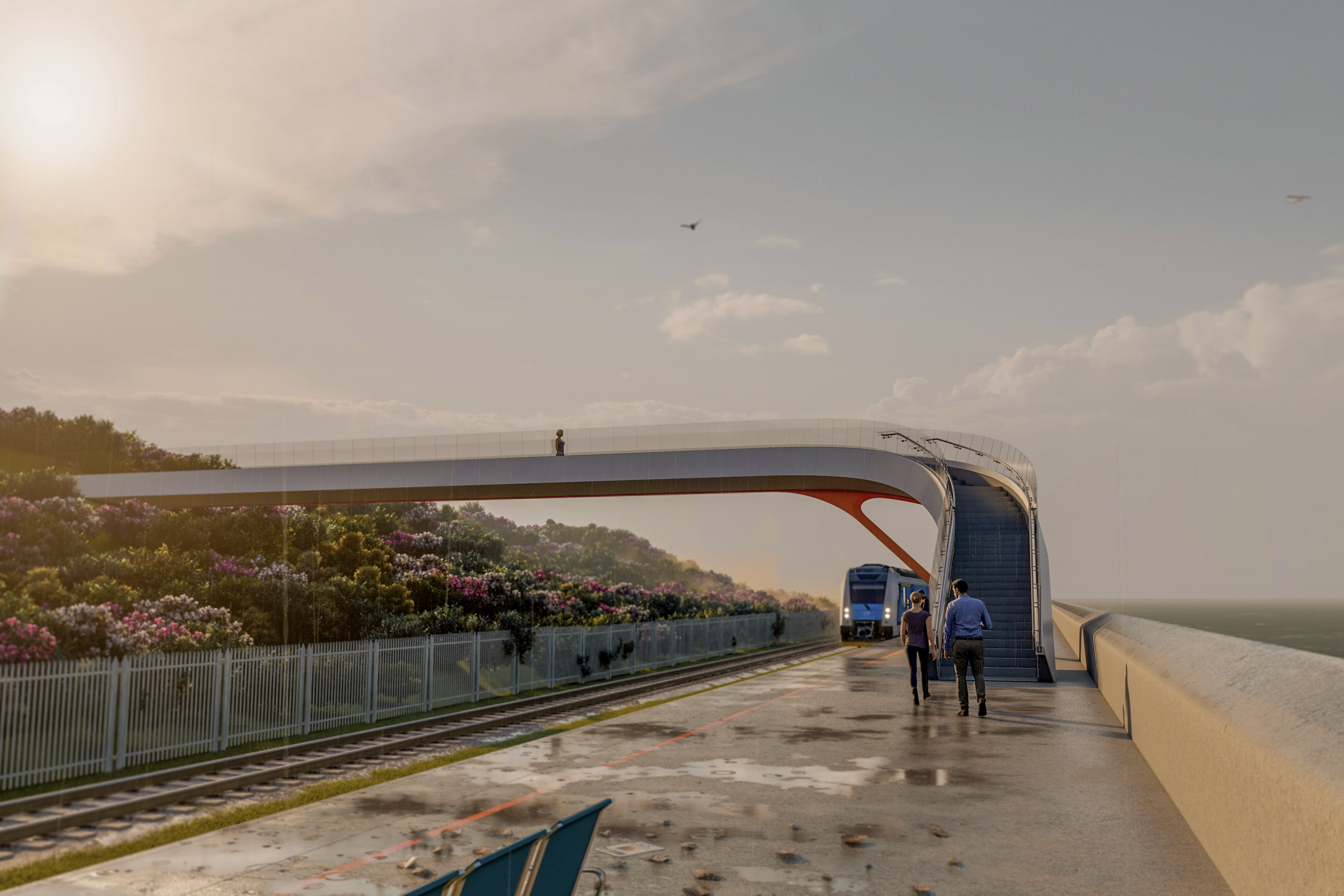 Knight creates prototype rail footbridge ahead of planned rollout