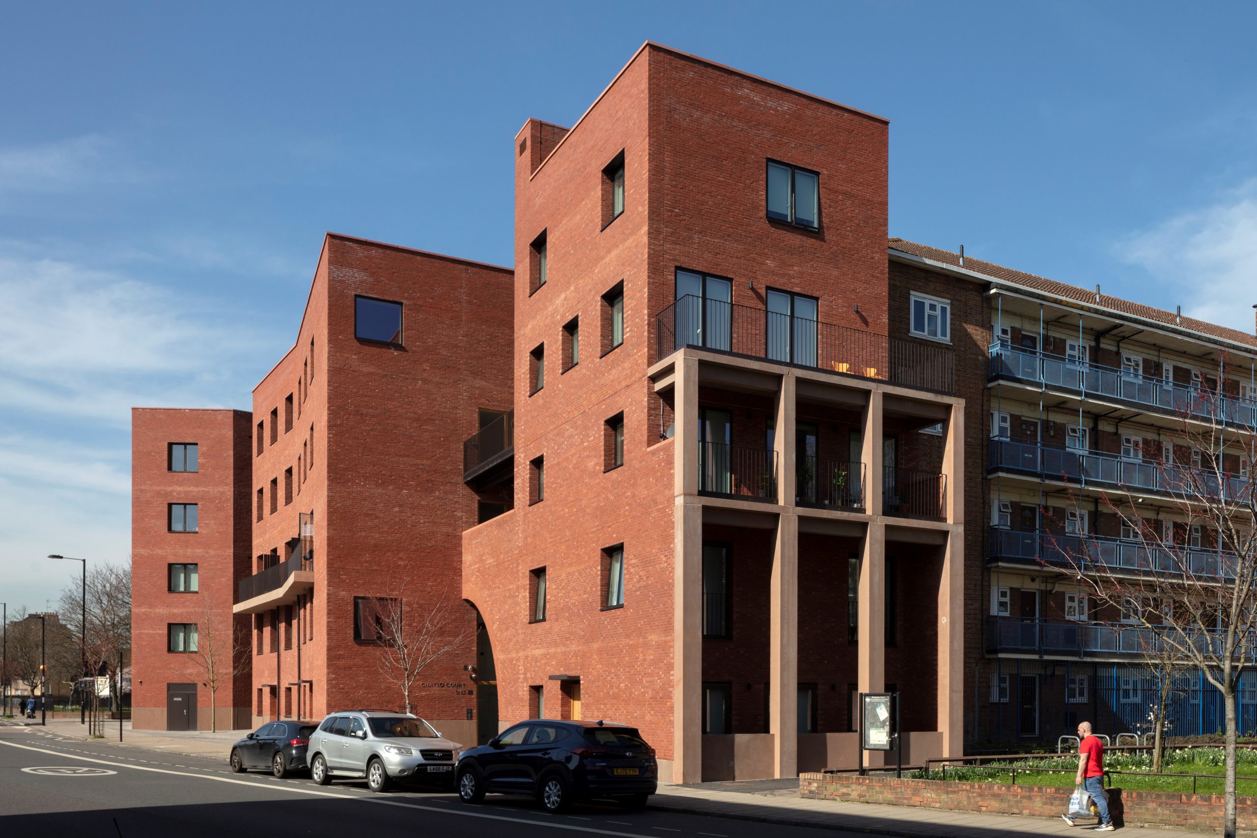 Habitable façades: Hackney housing blocks by Henley Halebrown