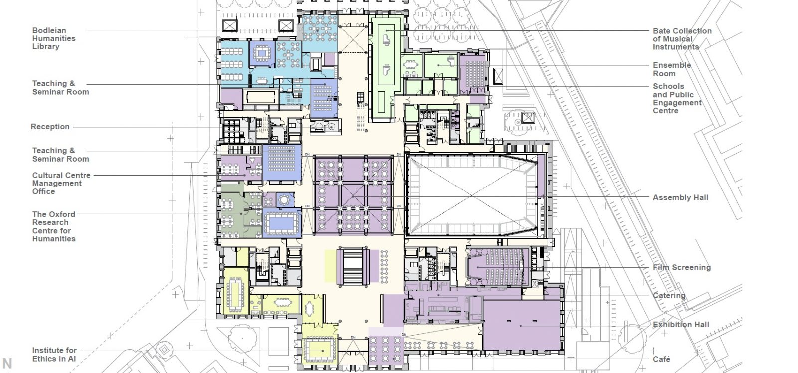 Hopkins’ contest-winning Oxford University humanities plans revealed