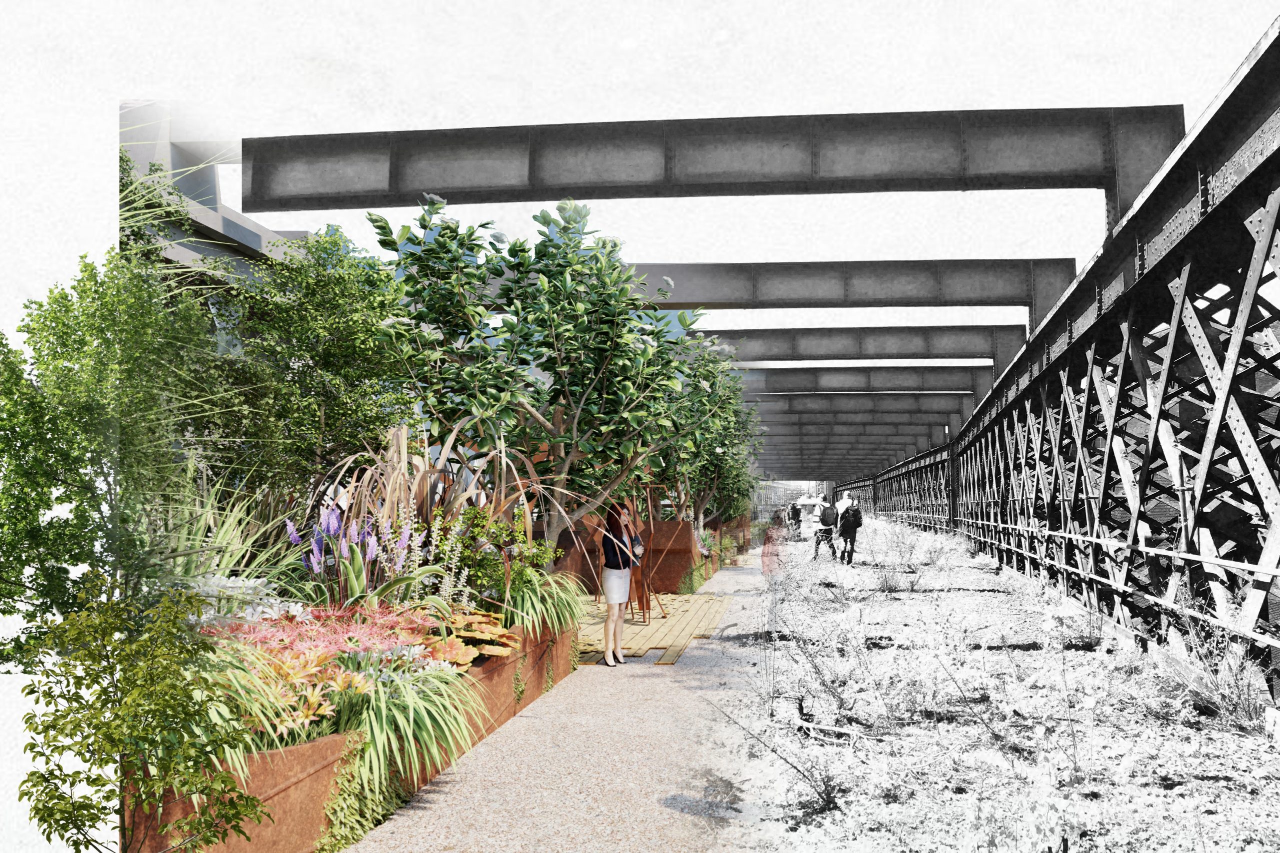 Twelve Architects and National Trust unveil ‘High Line’ plans for ...