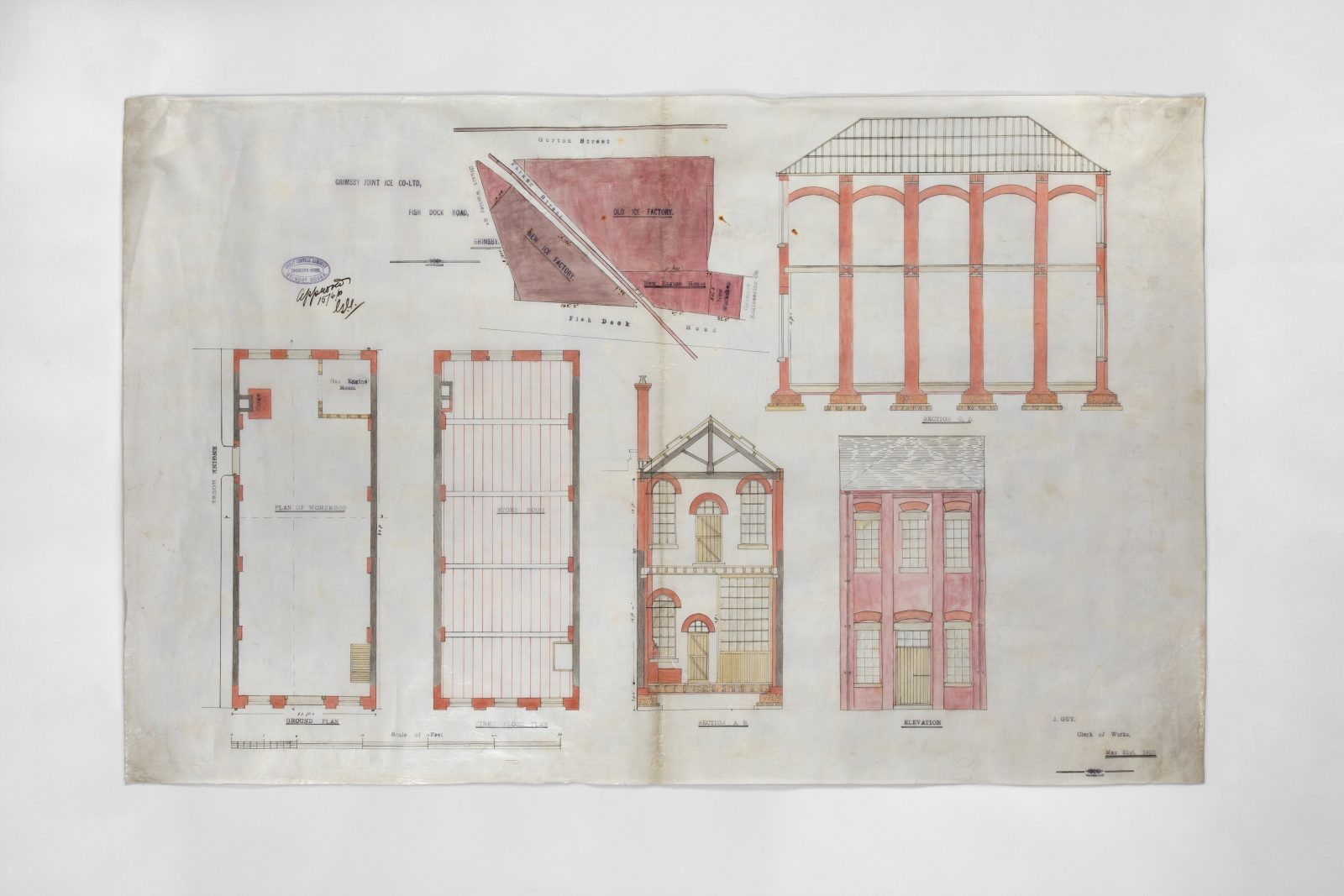 Waugh Thistleton submits plans to retrofit Grimsby’s historic Ice Factory