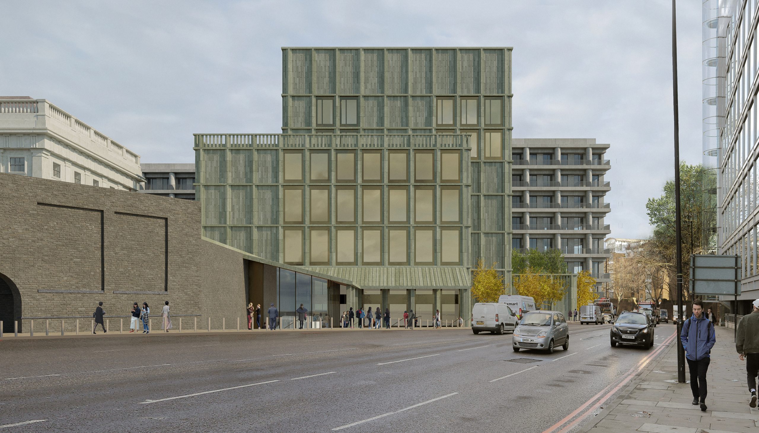 David Chipperfield submits reworking of Royal Mint for Chinese Embassy