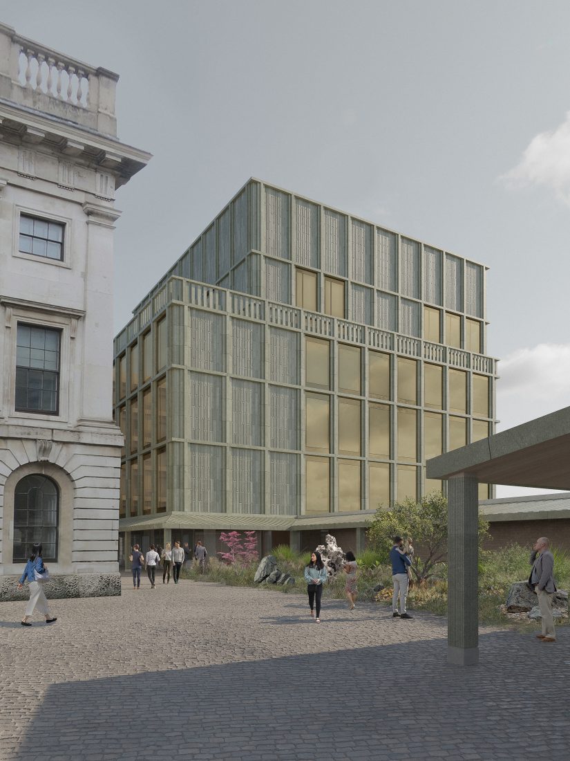 Chipperfield’s Chinese embassy plans tipped for government OK