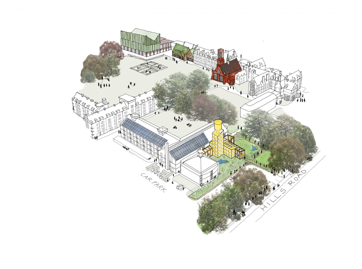 Alison Brooks wins Homerton College contest + showcase of all finalists