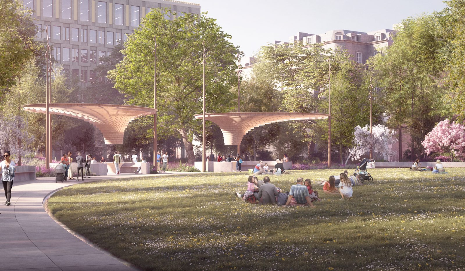 Tonkin Liu gets green light for ‘radical’ overhaul of Grosvenor Square