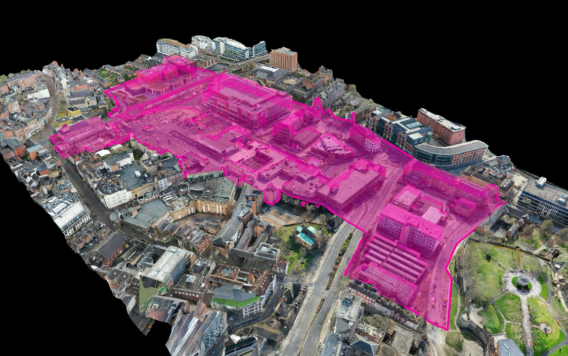 BDP unveils latest visualisations of Nottingham Broad Marsh masterplan