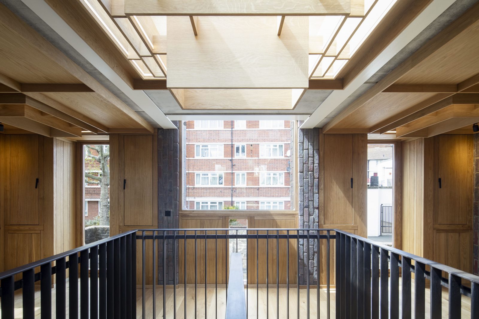 Satish Jassal completes brick winged house in Southwark