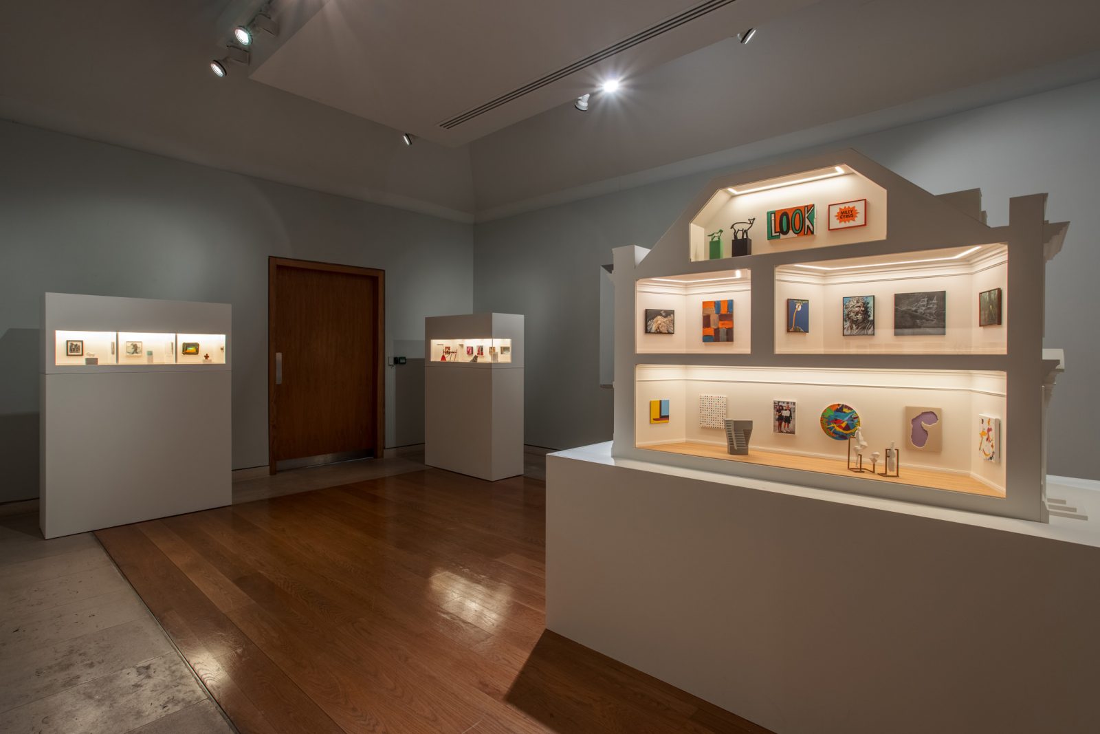 Wright & Wright designs model gallery for over 30 miniature artworks
