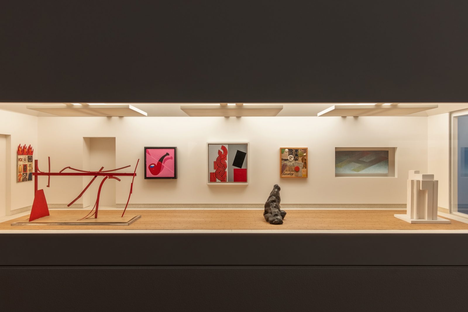 Wright & Wright designs model gallery for over 30 miniature artworks