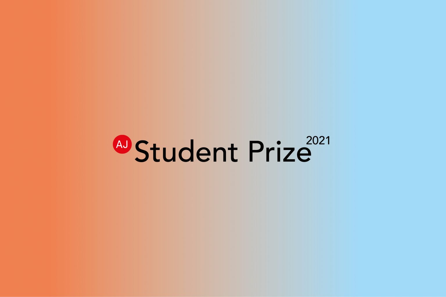 AJ Student Prize 2021 nominees revealed