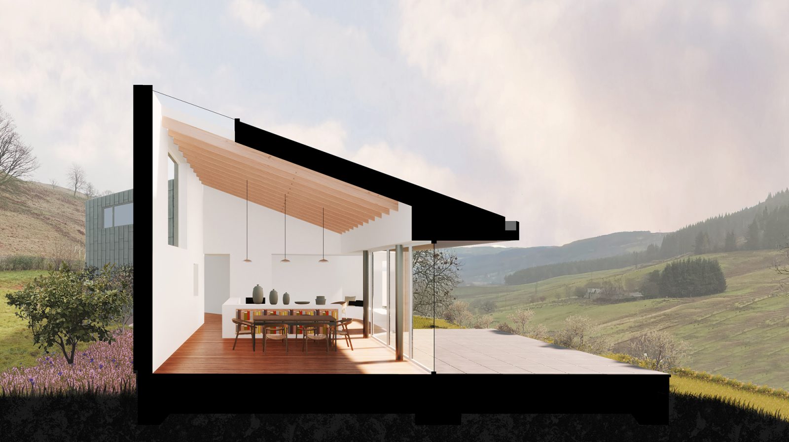 Taylor Architecture Practice’s remote Scottish house approved