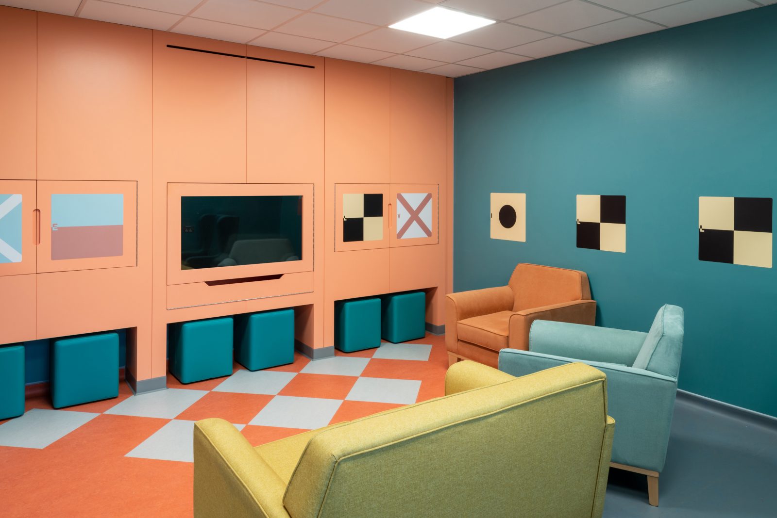 Projects Office completes colourful mental health unit in Edinburgh