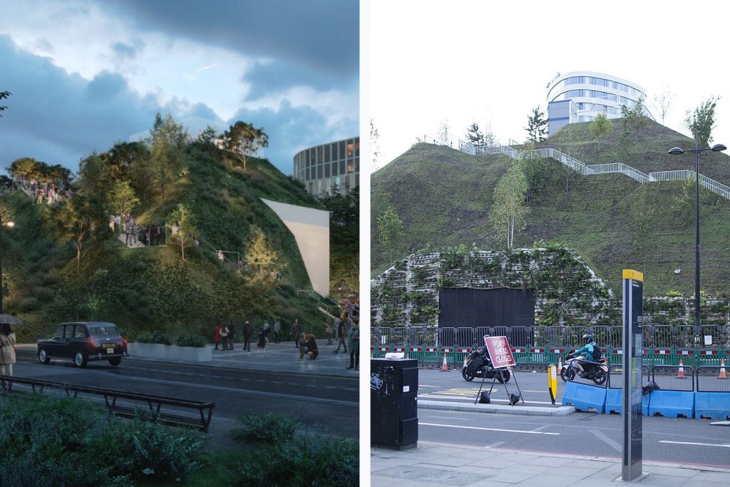 Critics pile onto MVRDV’s Marble Arch mound as council admits ...