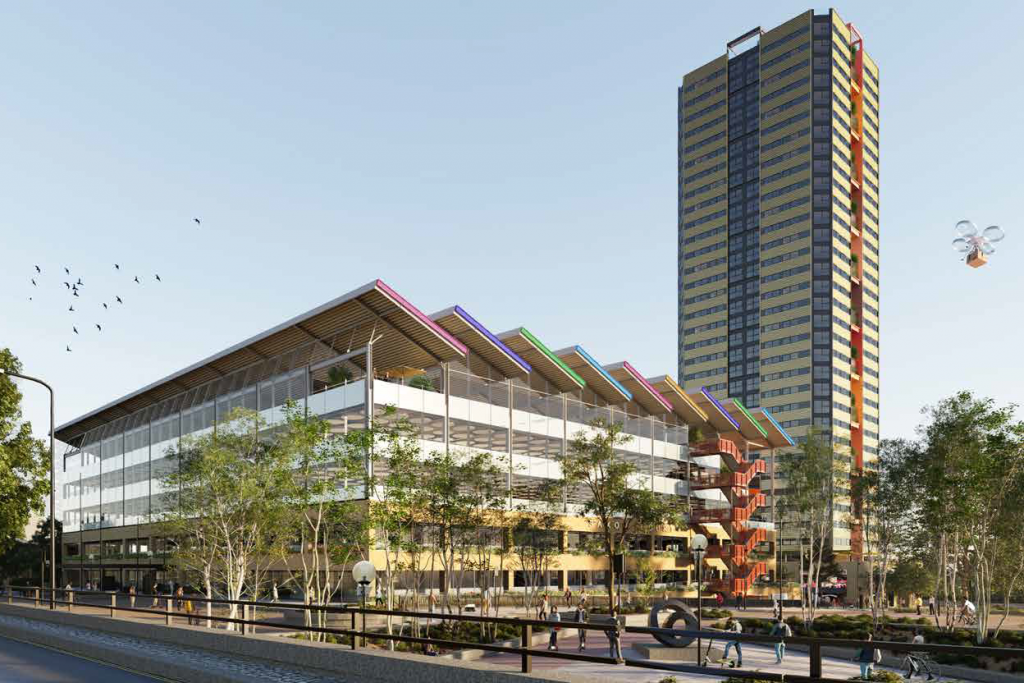 RSHP wins planning for Milton Keynes’ tallest tower