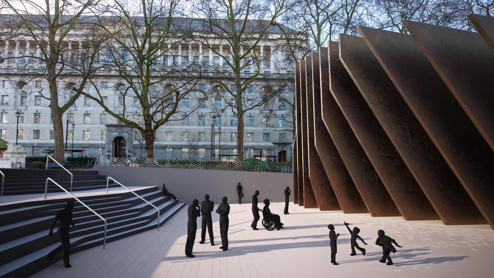 Adjaye and Arad's Holocaust memorial moves forward with Royal Assent