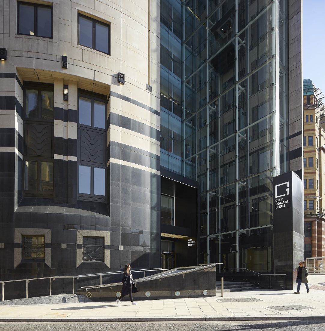 tp bennett transforms 1980s Leeds offices into new workspace