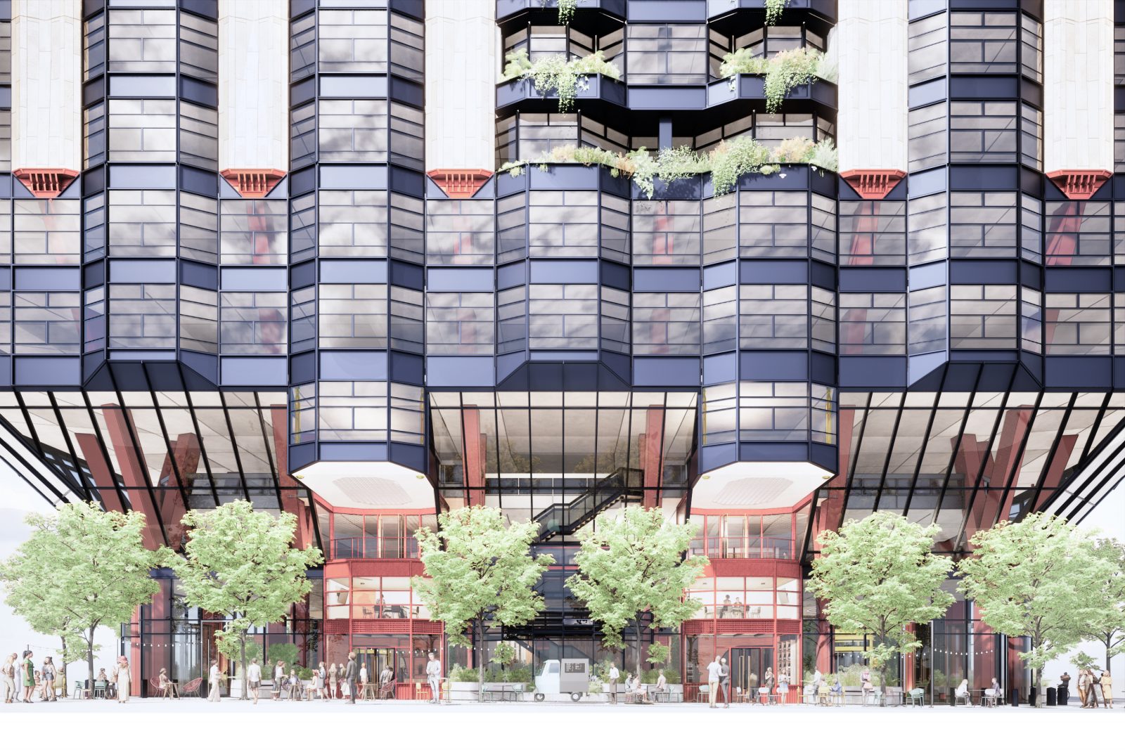 AHMM reveals designs for 24-storey office tower in the City