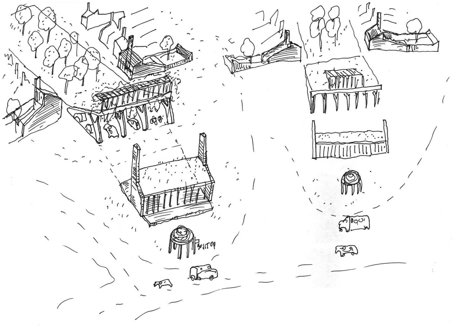 Patrick Lynch proposes terraced housing in rural Shropshire