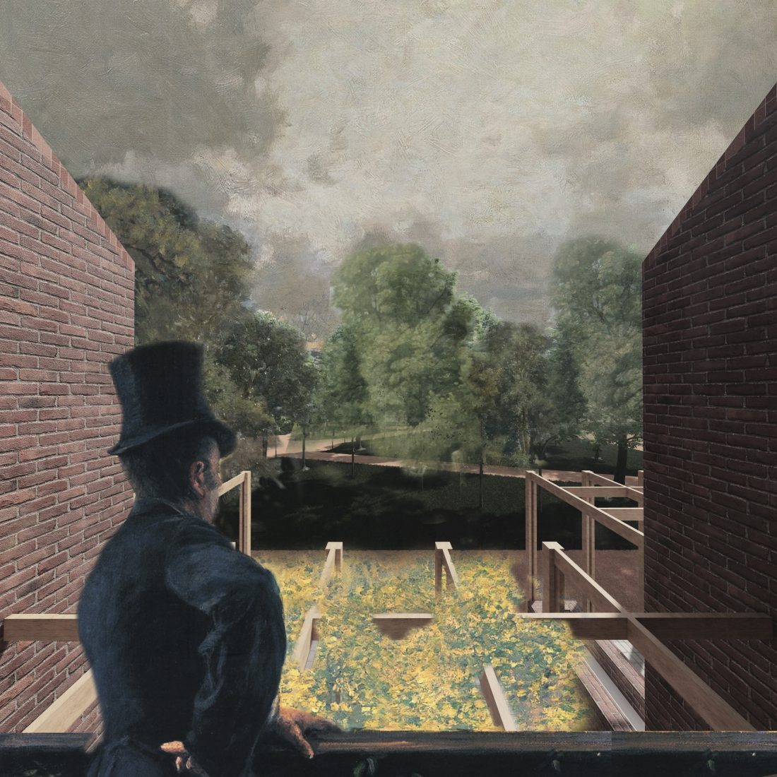 Patrick Lynch proposes terraced housing in rural Shropshire