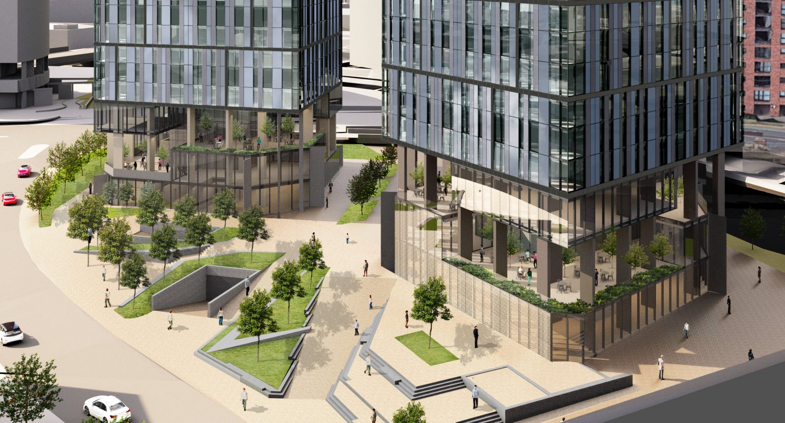 SimpsonHaugh skyscrapers with no affordable housing approved