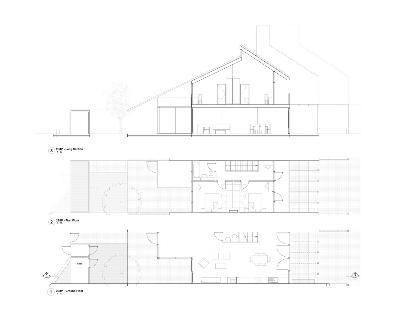 Patrick Lynch proposes terraced housing in rural Shropshire