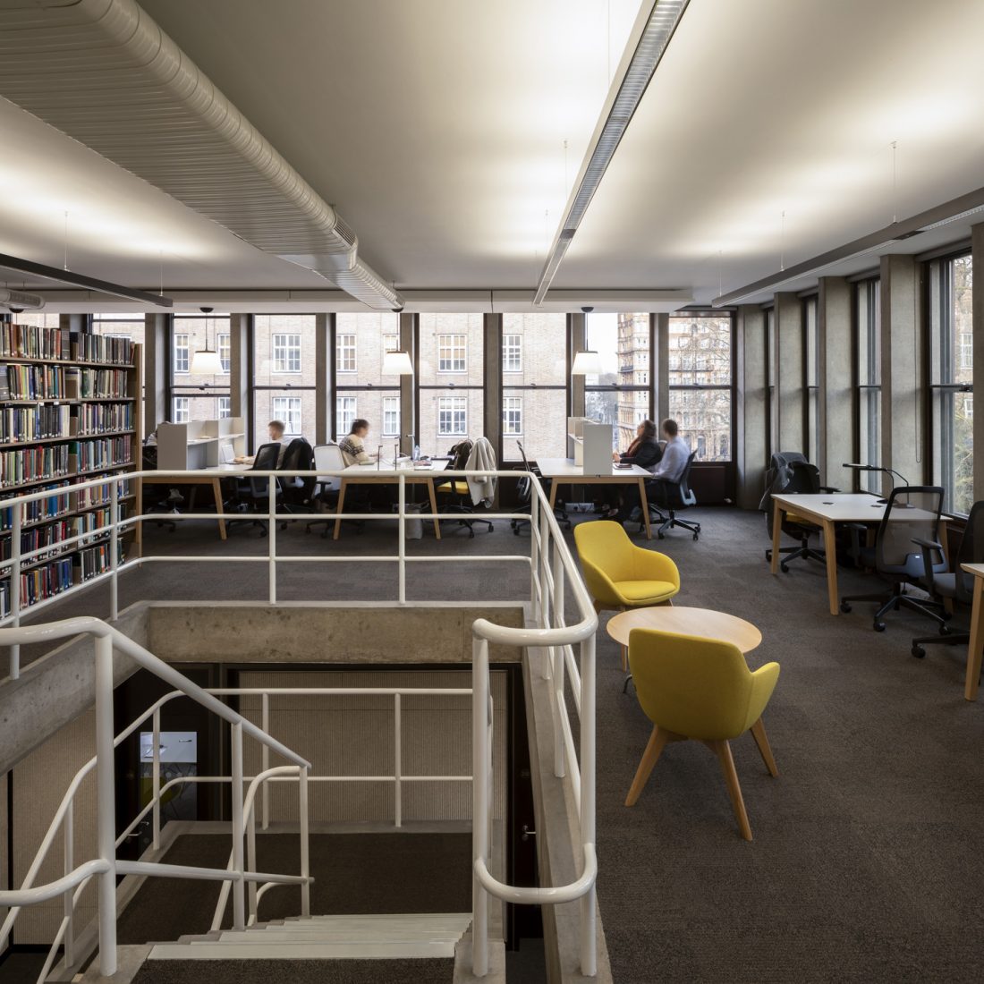 Burwell upgrades Lasdun Brutalist building for University of London