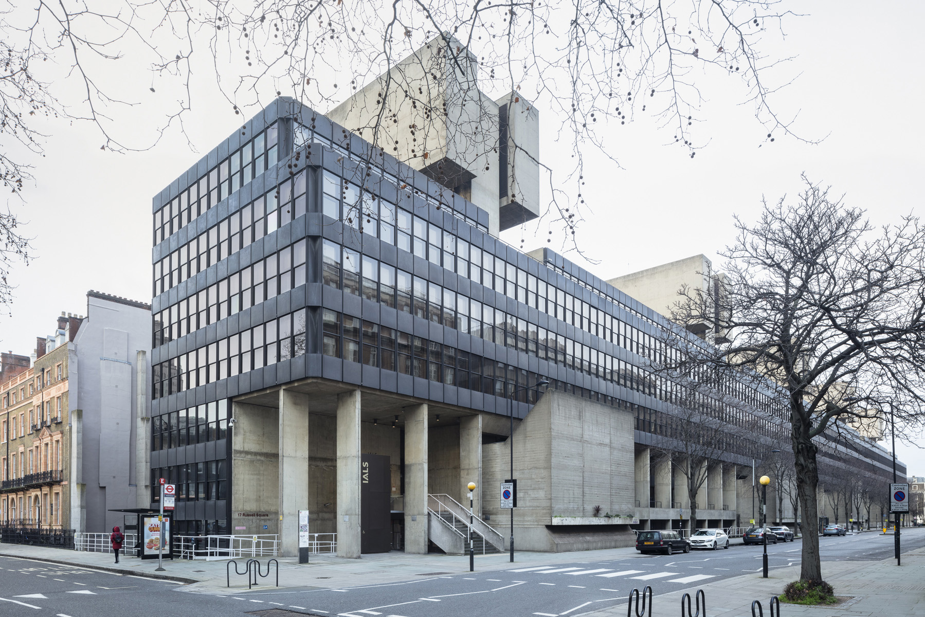 Burwell upgrades Lasdun Brutalist building for University of London