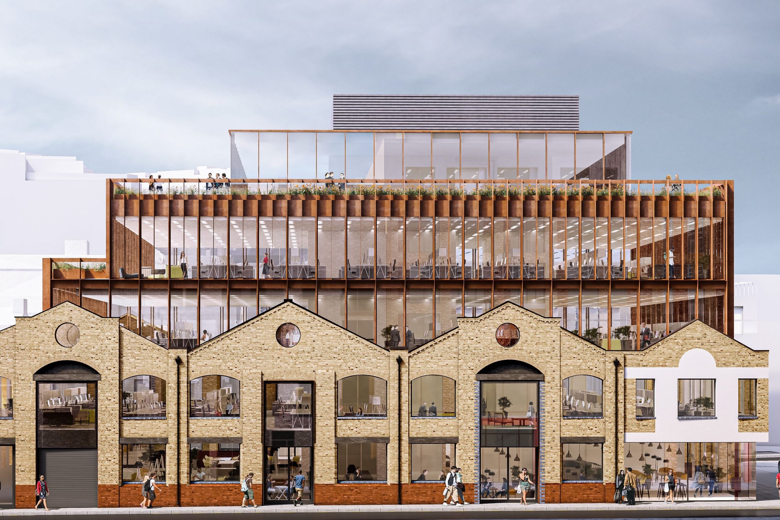 Emrys Architects wins planning for south London warehouse extension