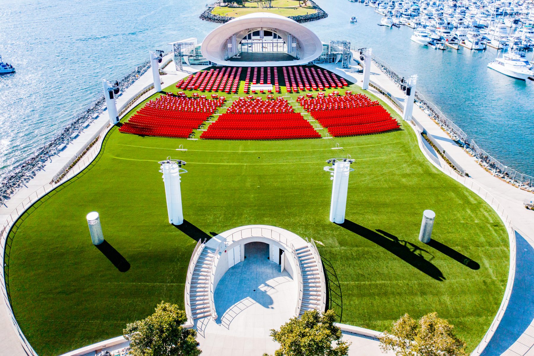 Flanagan Lawrence and Soundforms design outdoor performance shell in ...