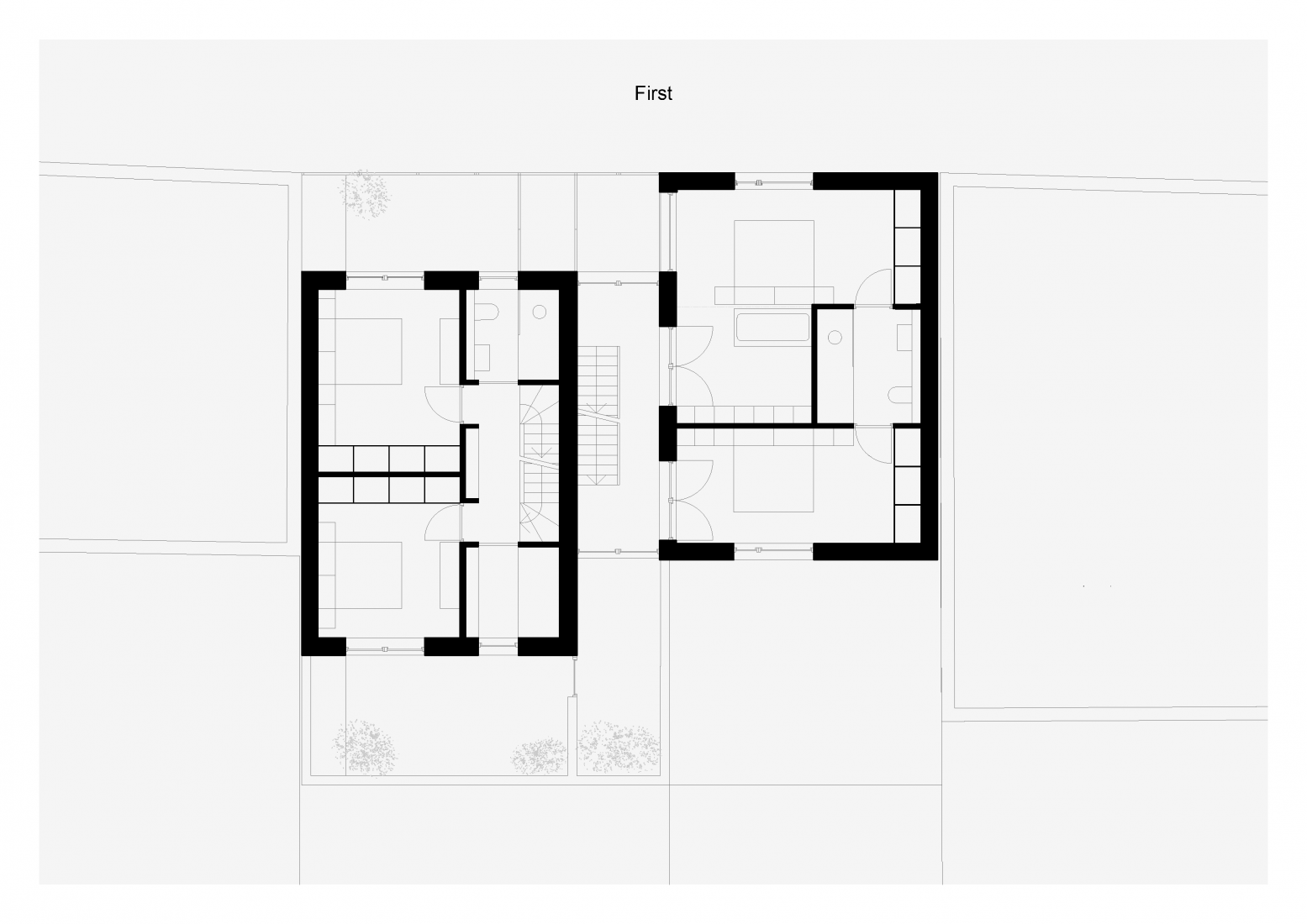 Marcus Lee designs ‘sideways’ mews house in east London
