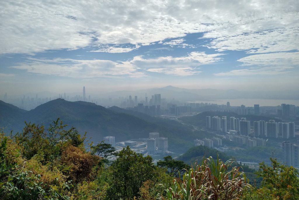 Tanglang Mountain viewing platform, Shenzhen