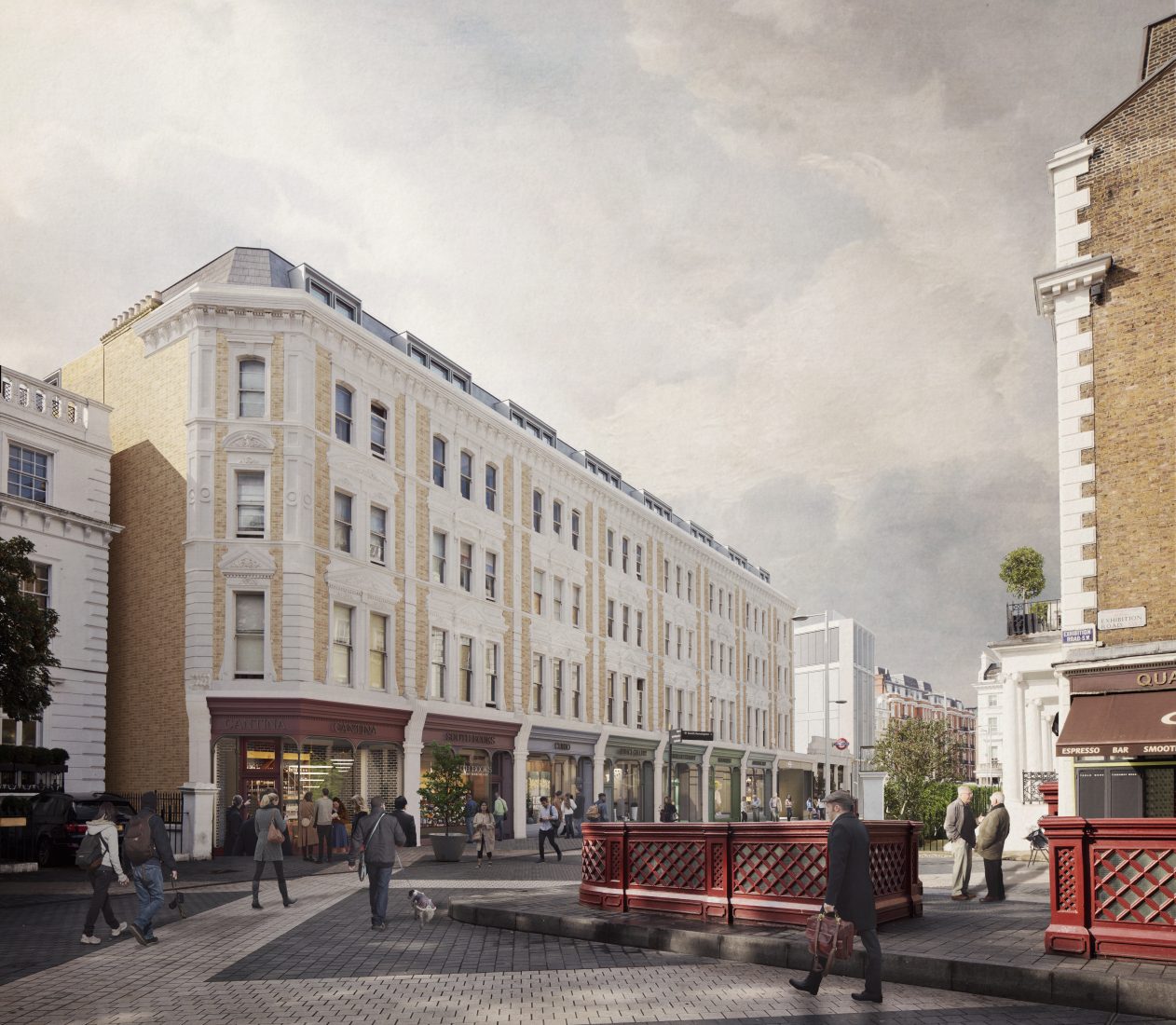 RSHP unveils latest tweaks to controversial South Ken station plans
