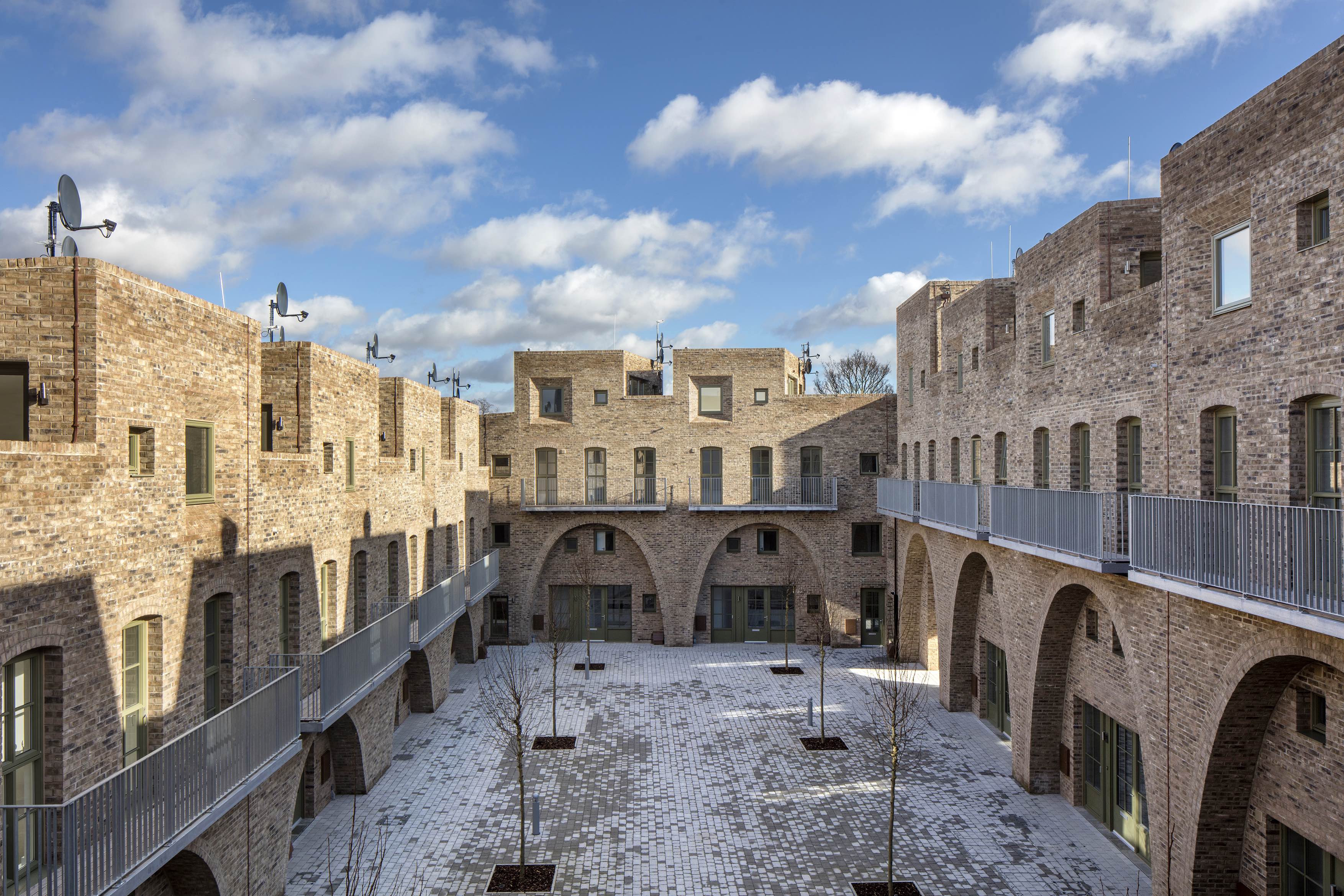 Peter Barber’s east London townhouses win Neave Brown award 2021