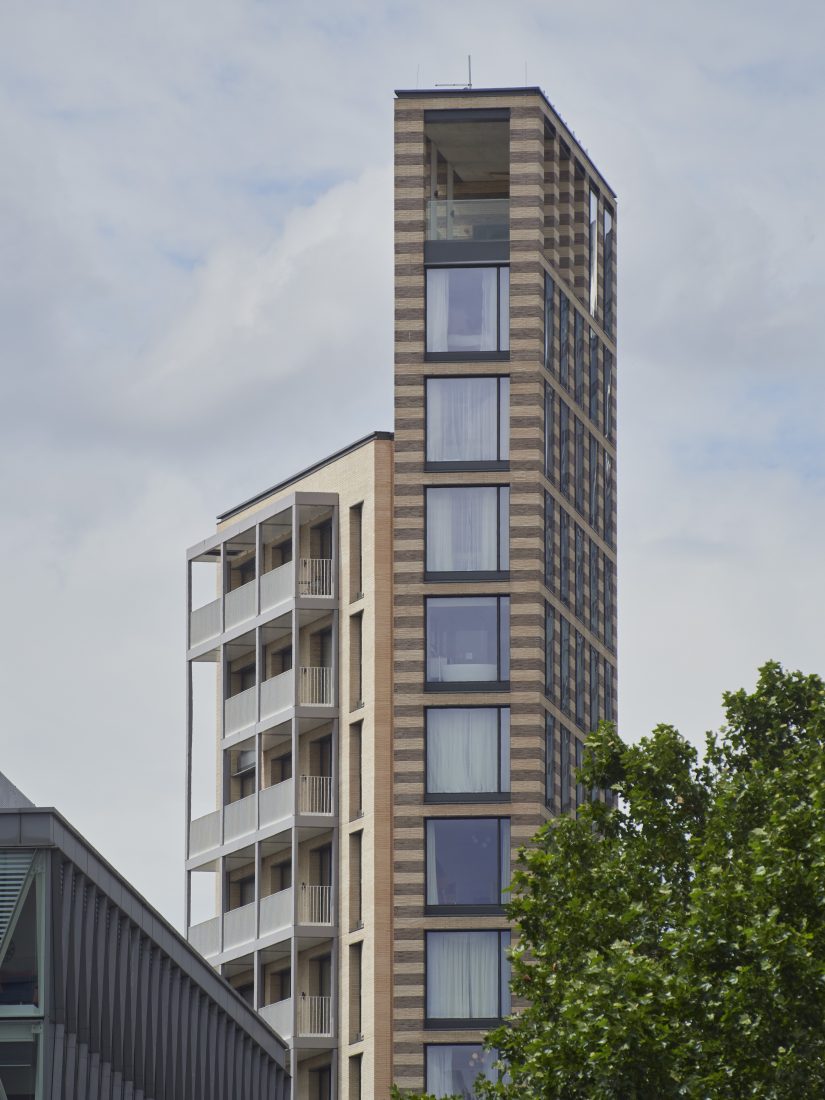 Allies and Morrison completes slender resi tower neighbouring its own ...