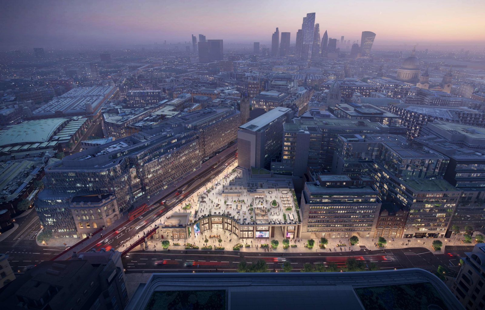 PLP unveils designs for office scheme on City’s Holborn Viaduct