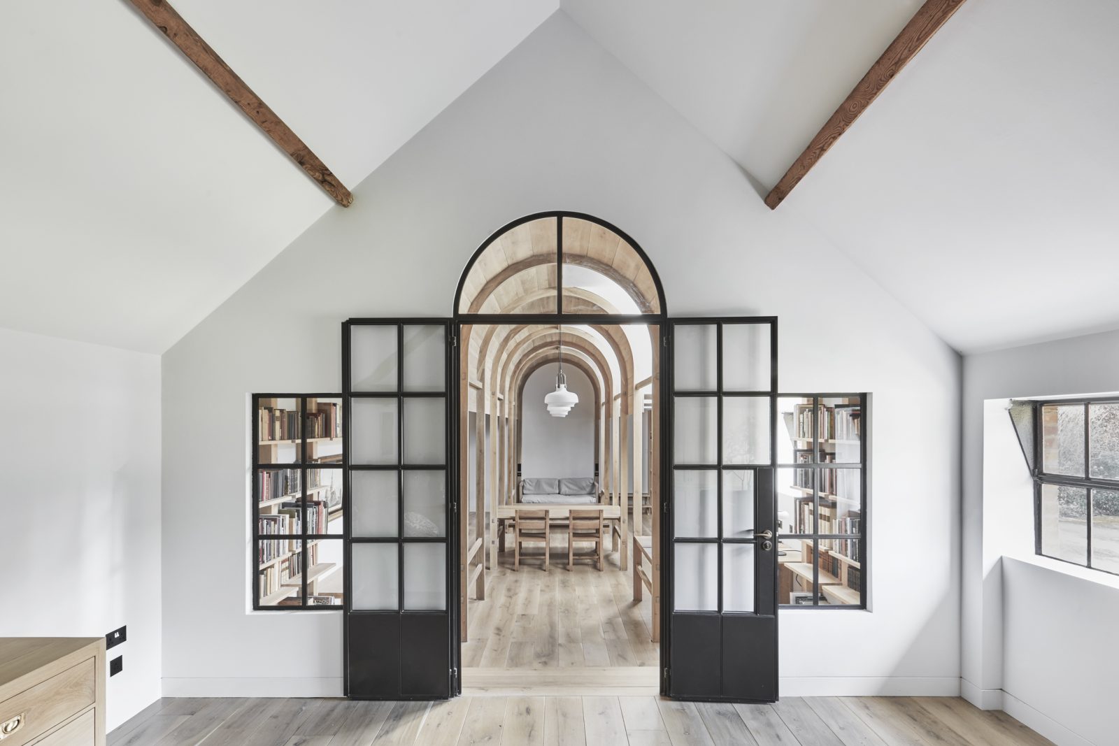 Case study: The Library, Stanbridge Mill Farm, by Crawshaw Architects
