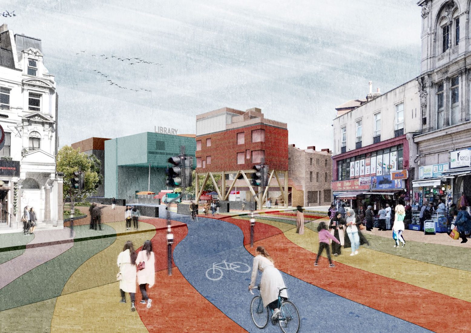 Peckham Arch gone in Graeme Massie and Scott Whitby revamp plans