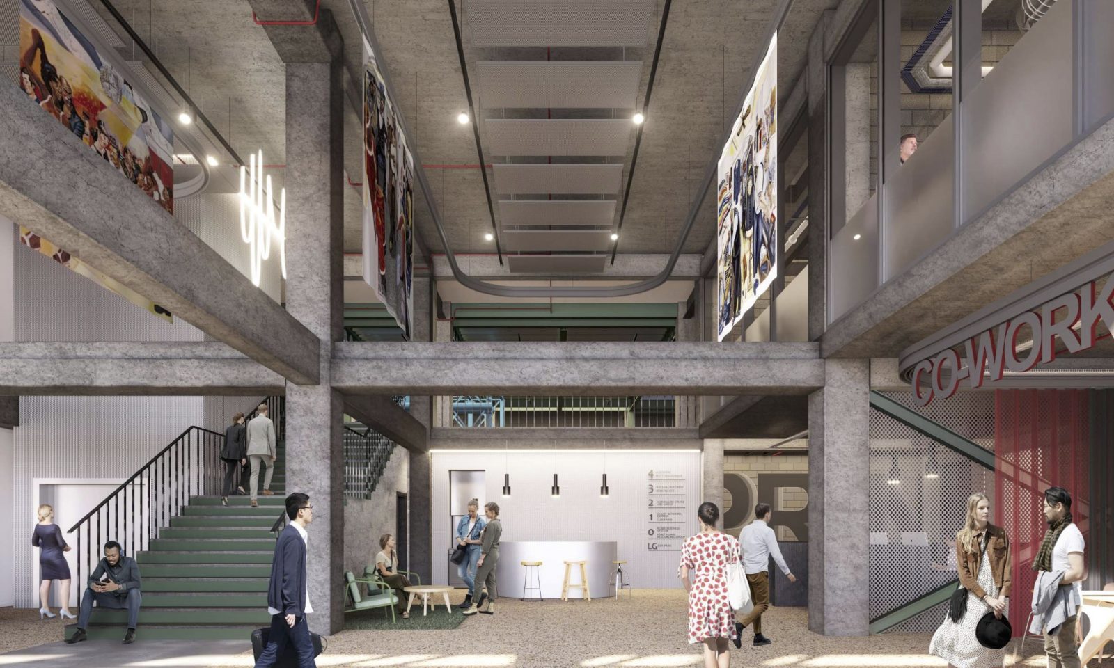 Hawkins\Brown reveals plans to turn Printworks nightclub into offices
