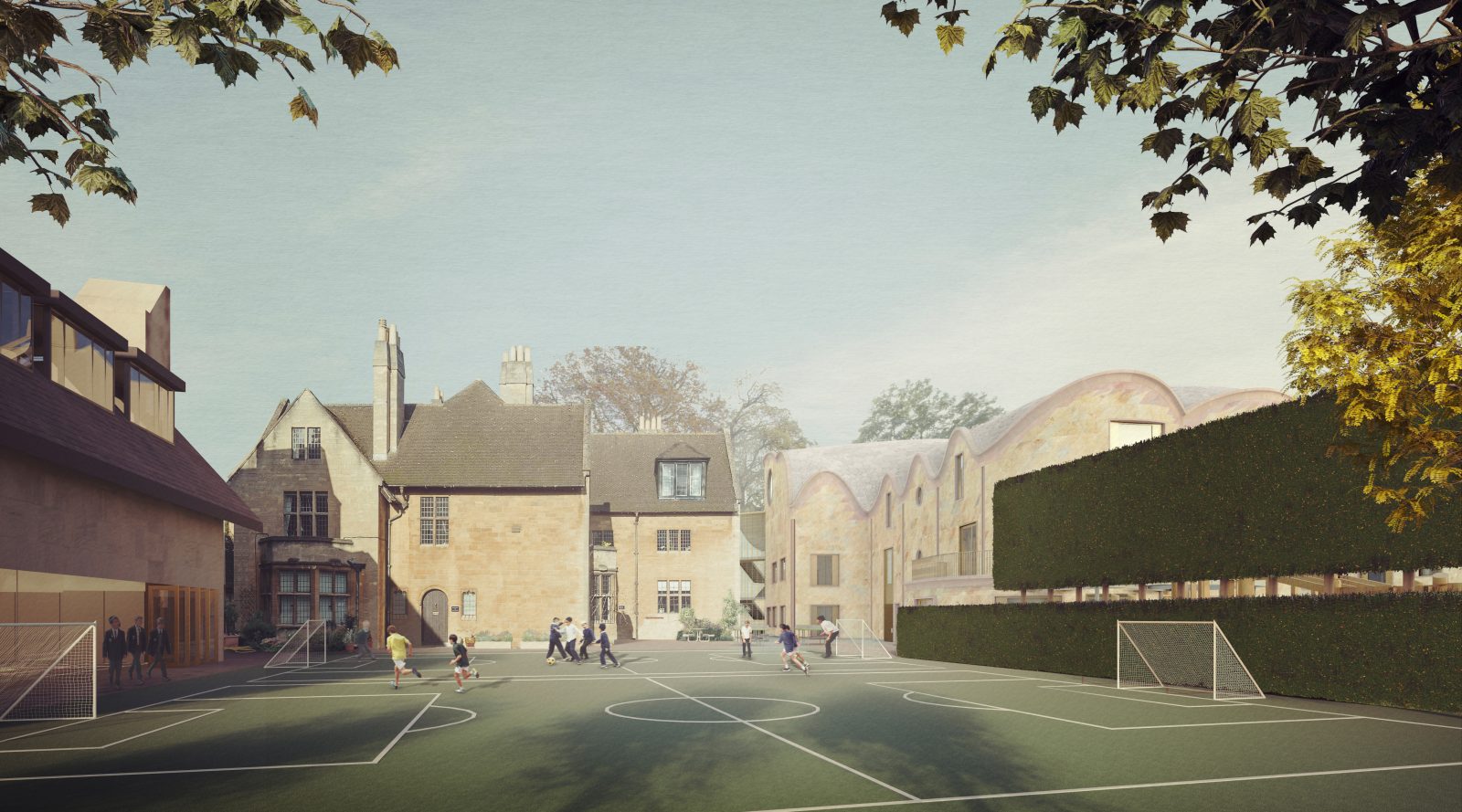 Work starts on David Kohn Architects’ contest-winning Oxford quad