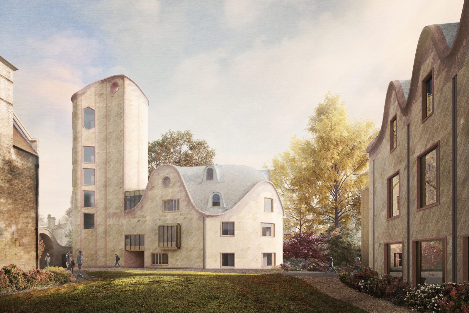 Work starts on David Kohn Architects’ contest-winning Oxford quad