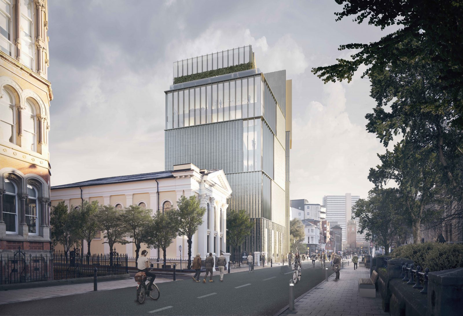 Hawkins\Brown’s contested Nottingham art school plans backed by council