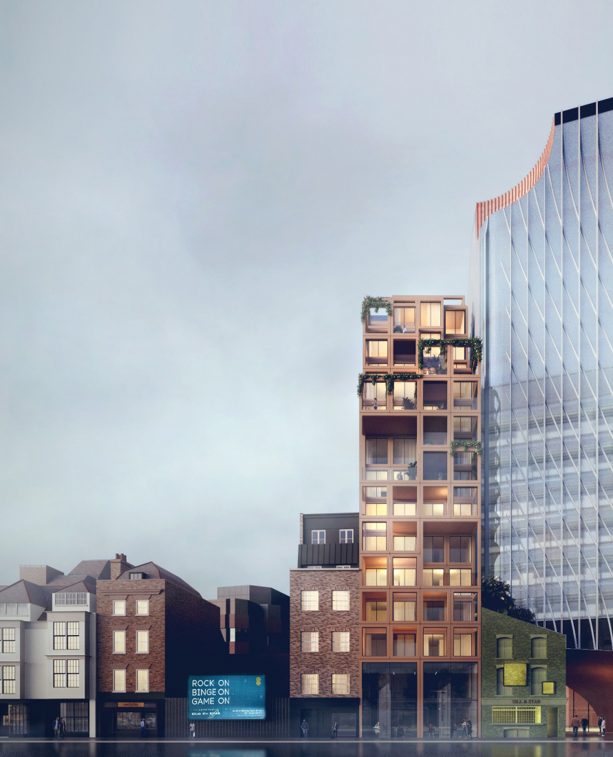 Studio Kyson submits plans for block-inspired homes in City of London