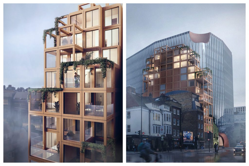 Studio Kyson submits plans for block-inspired homes in City of London