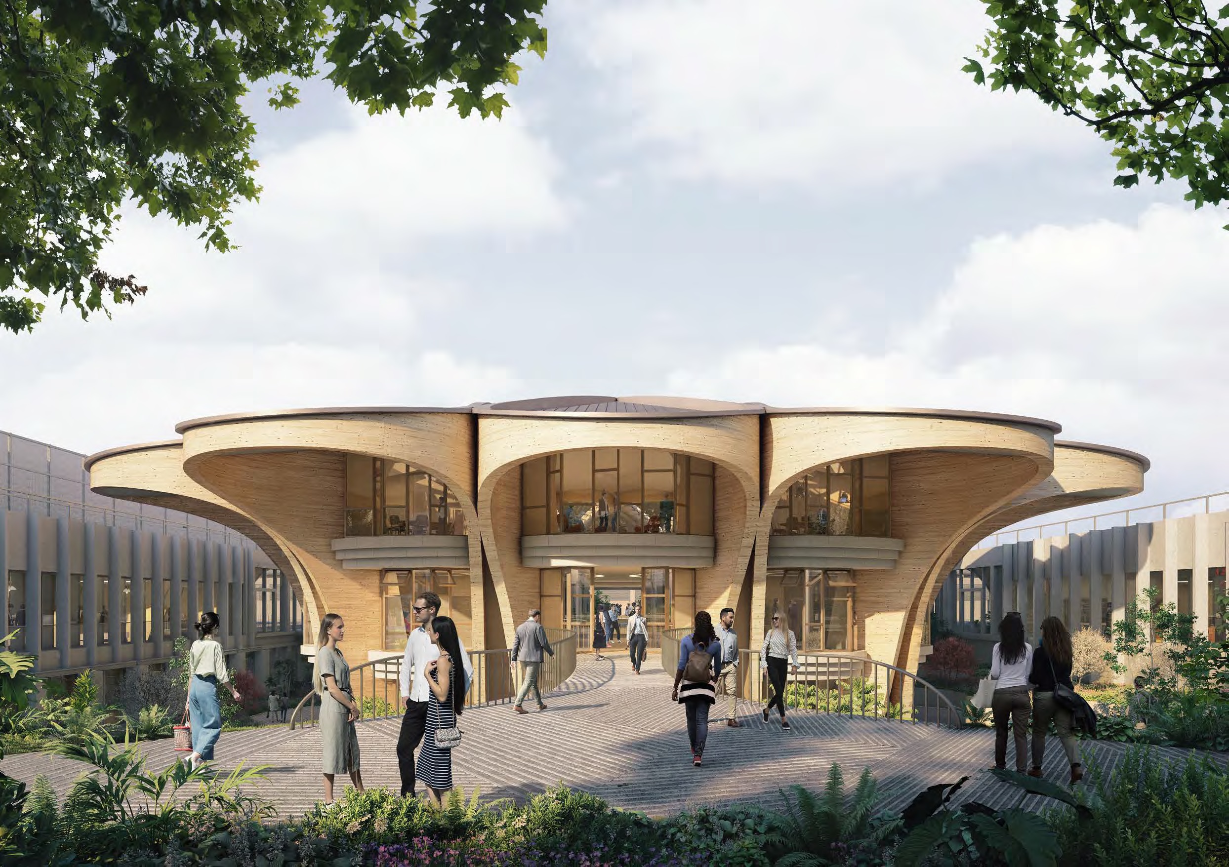 Heatherwick reveals designs for pharma campus in Surrey