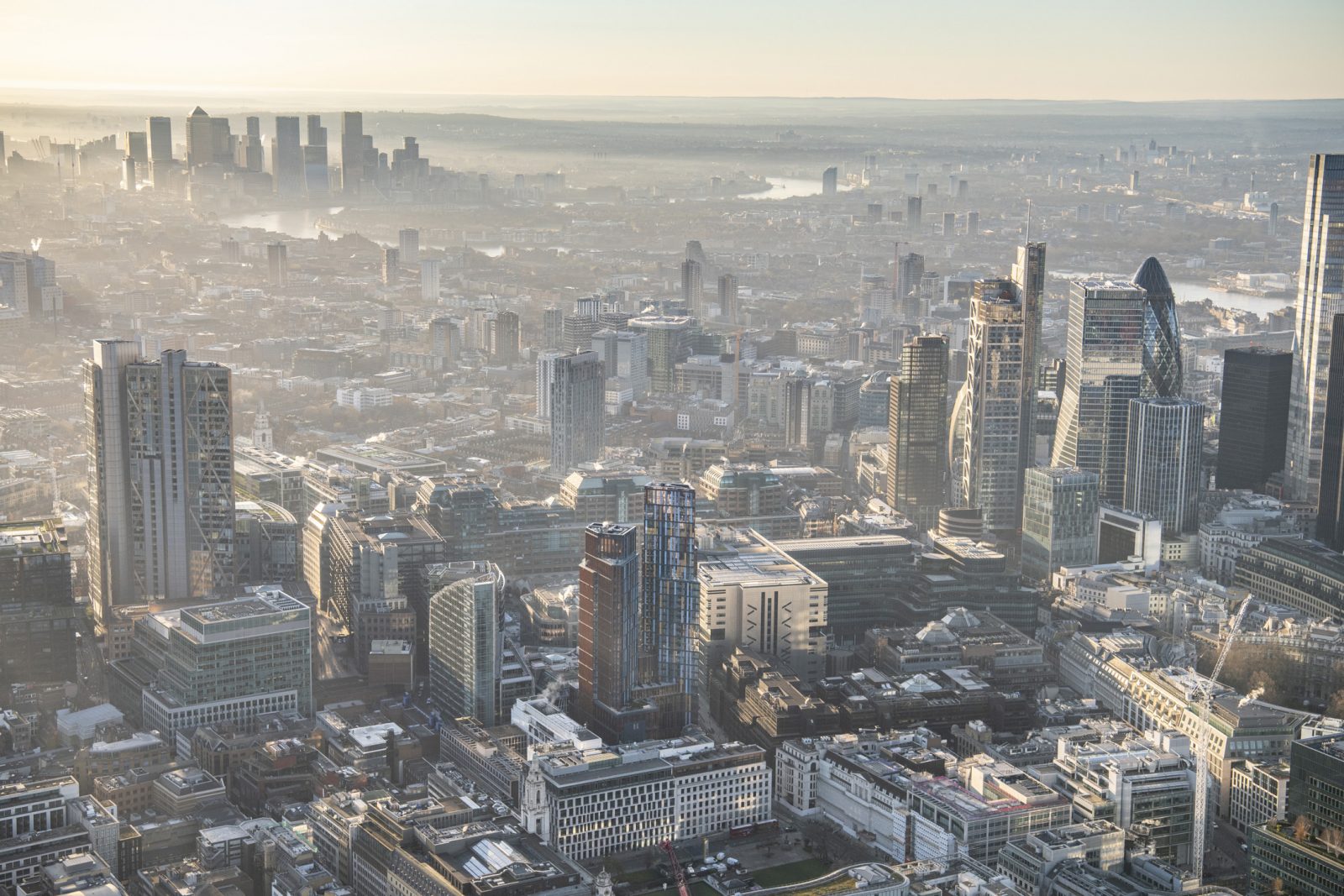 KPF completes £518m development with façade colours inspired by Constable
